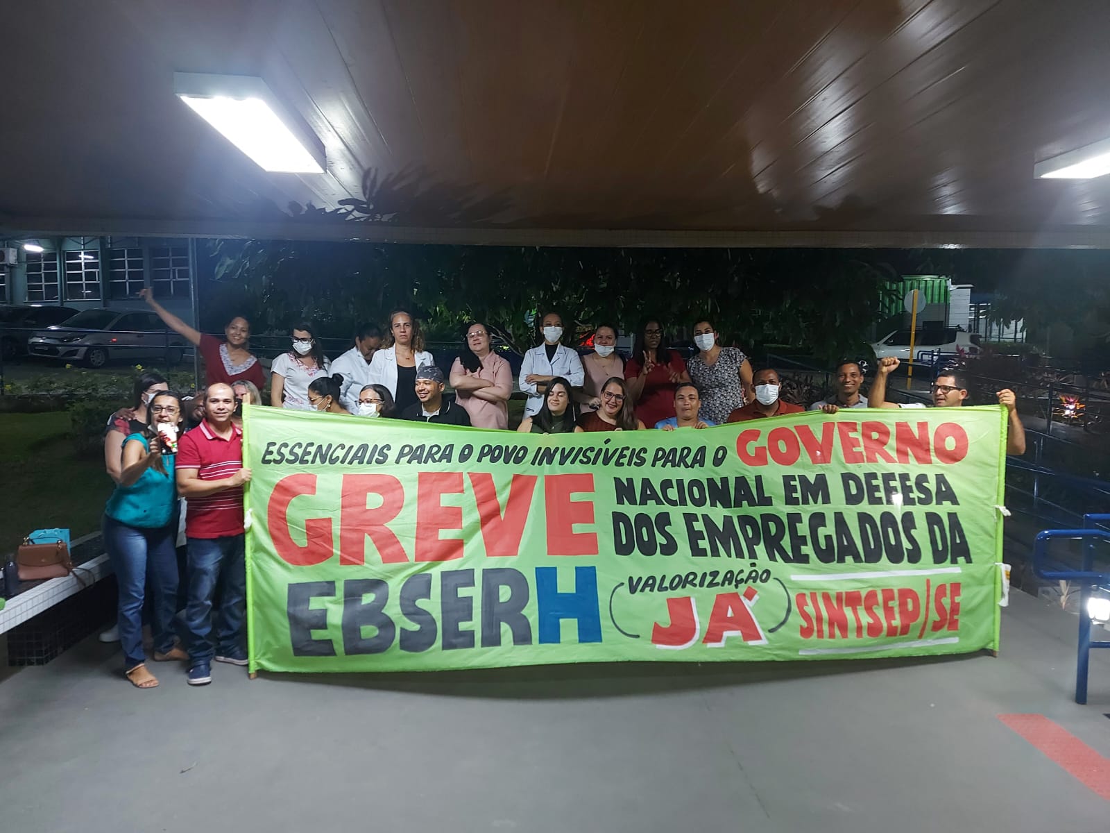 Trabalhadoras e dos trabalhadores da Ebserh estão em greve há mais de uma semana